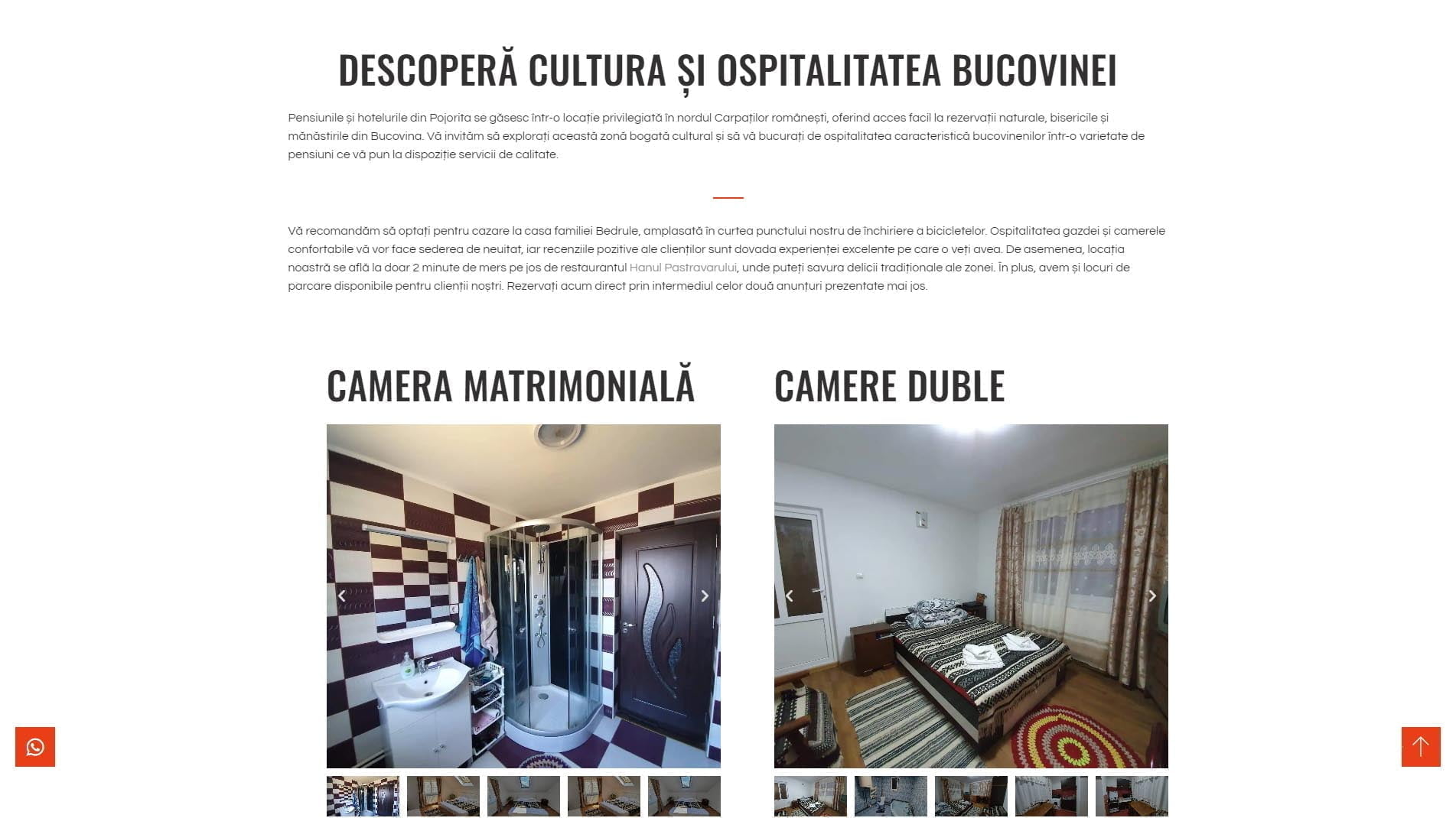 Cazare Transrarau - EMTB Rental Transrarau - BUCOVINA
